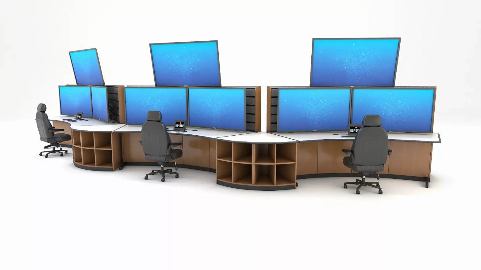 The Best Monitor Layout for your Control Room | Tresco Consoles