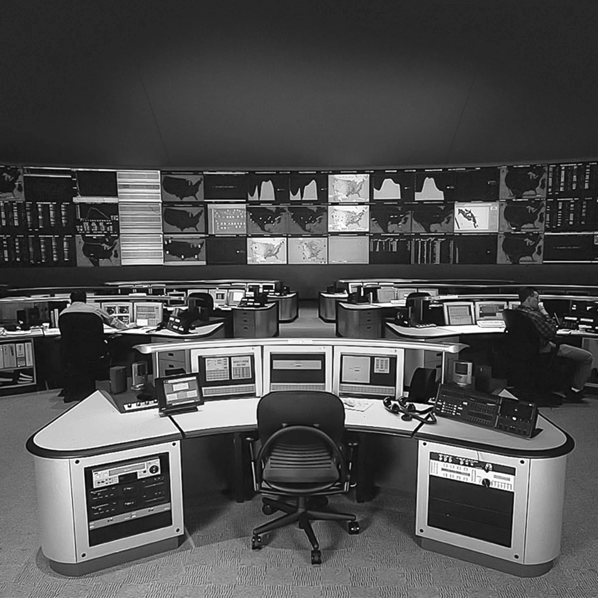 1950s Tv Control Room Historical Panasonic Broadcast Control Room